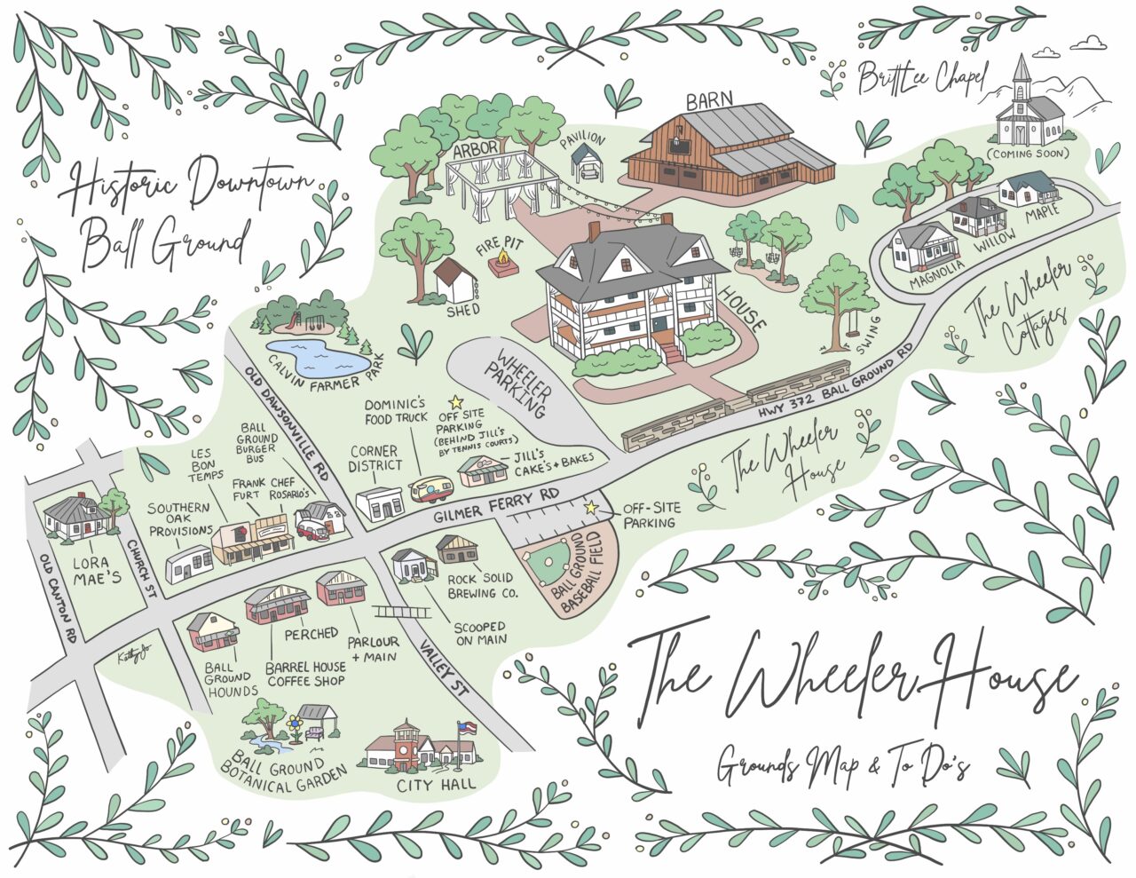 Grounds Map|Wheeler House